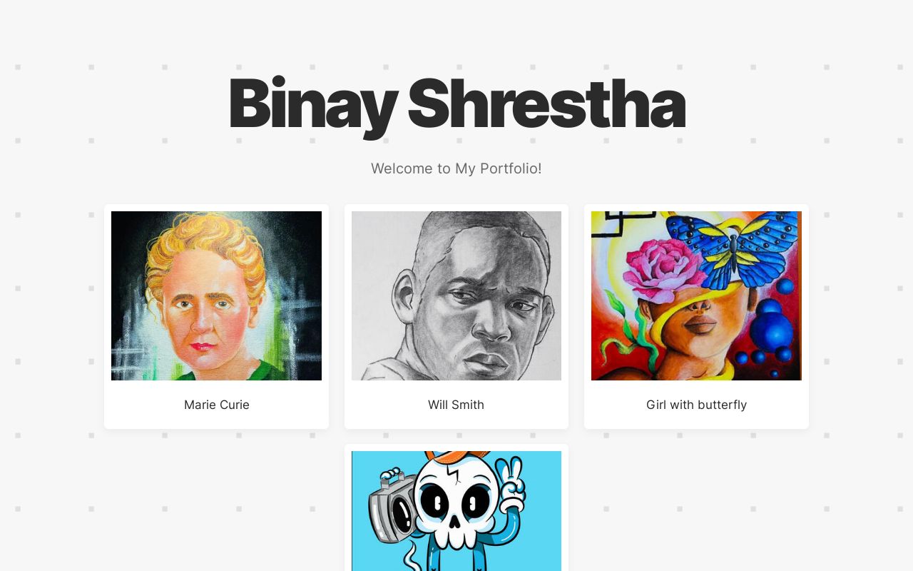 Binay Shrestha's Portfolio